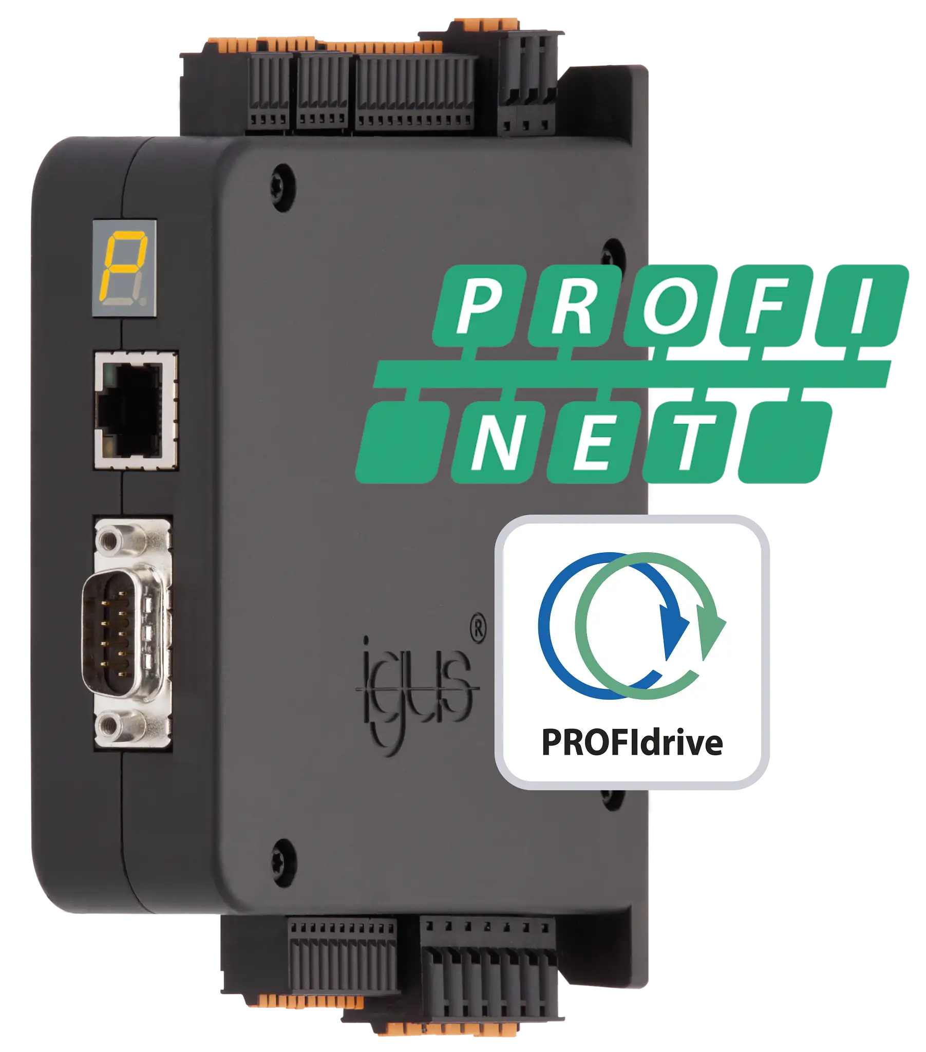 drylin D1 motor control system for stepper, DC and EC/BLDC motors